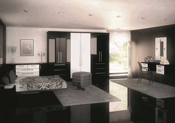 Crna boja u spavaćoj sobi? Razmislite o tome !!! | Moj Nameštaj